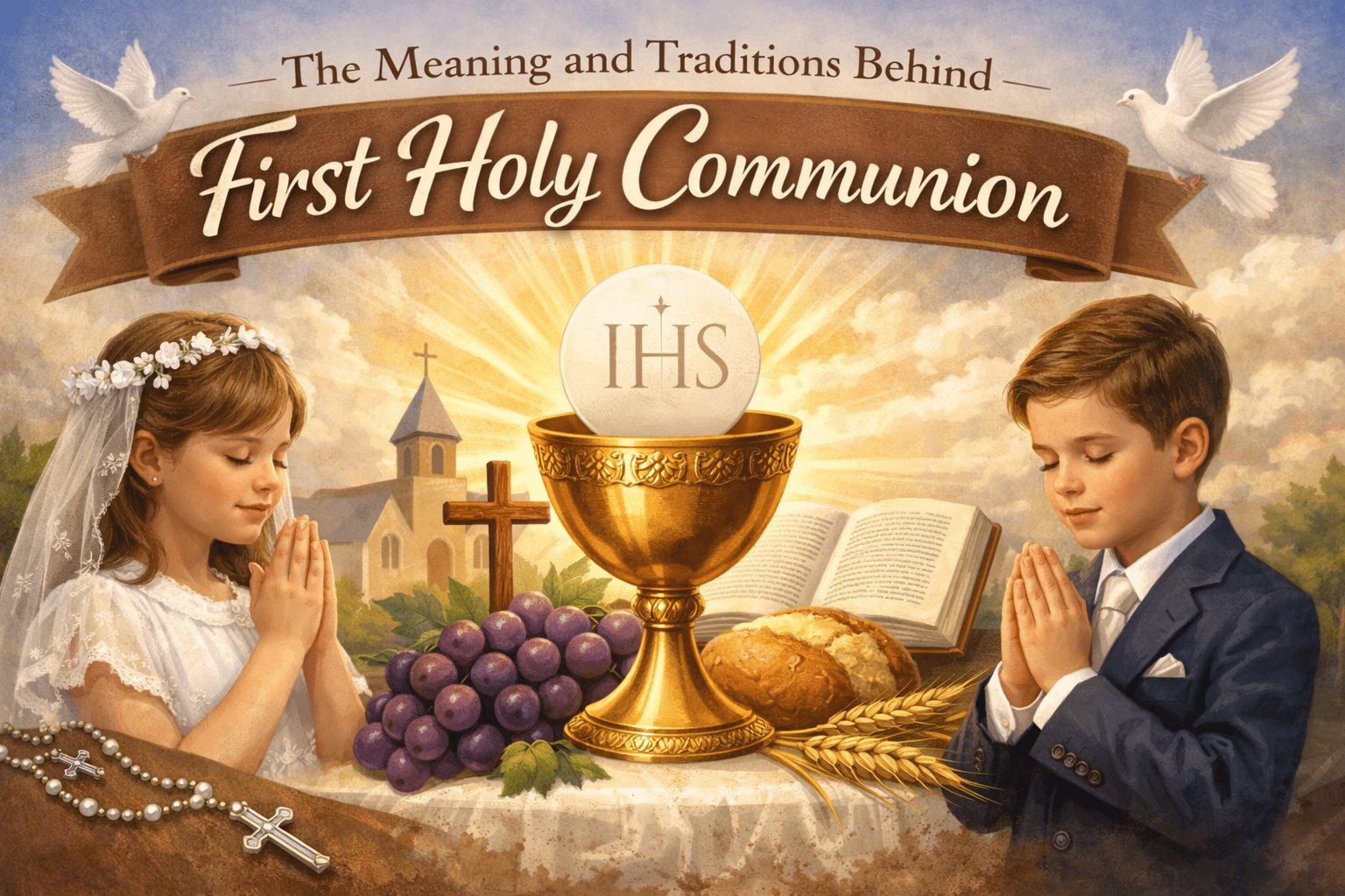 The Meaning and Traditions Behind First Holy Communion ...